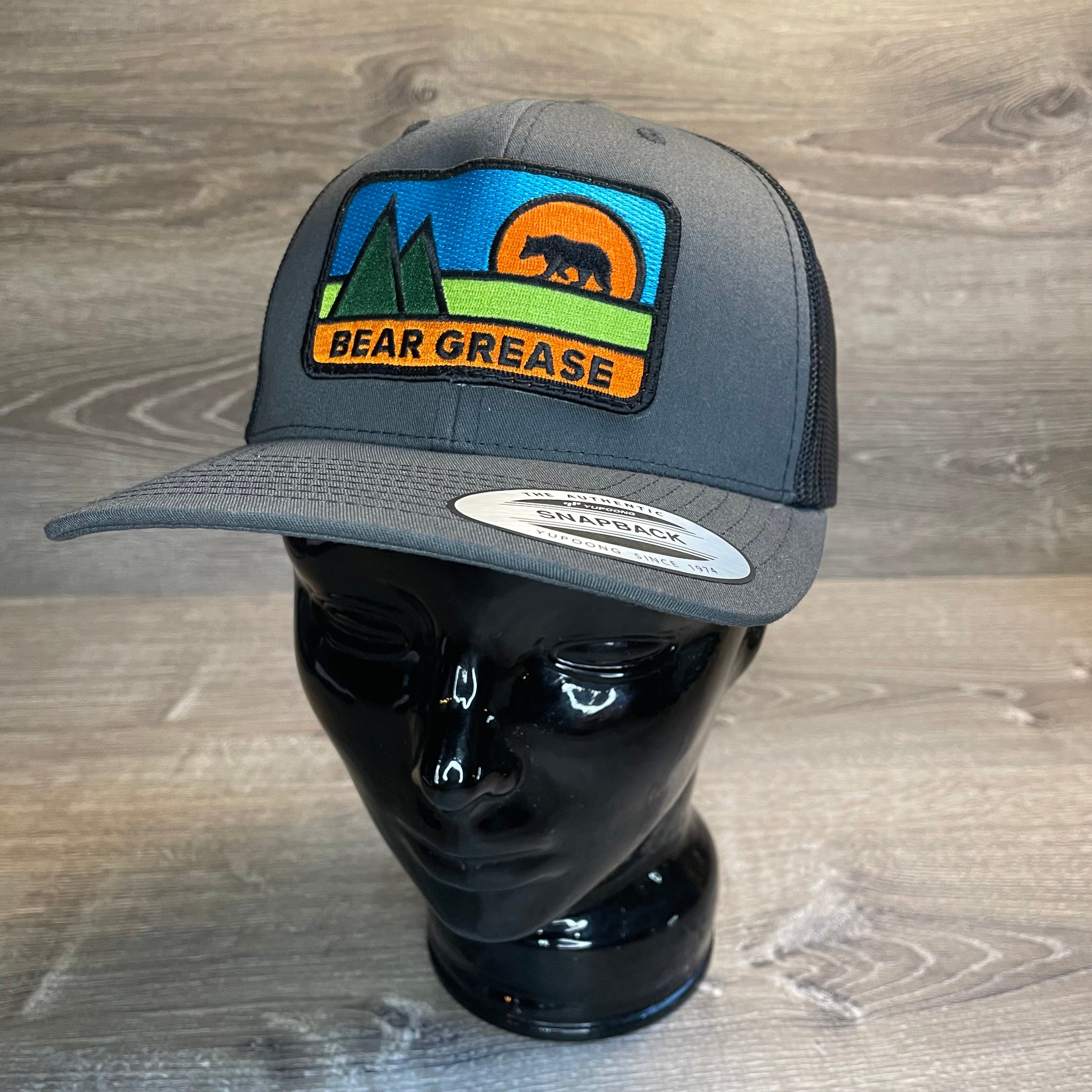 Bear Grease Trucker hat | Roaming Buffalo Retro